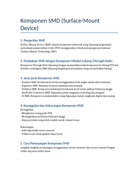 Komponensmd 1 Pdf Komponensmd 1 Pdf