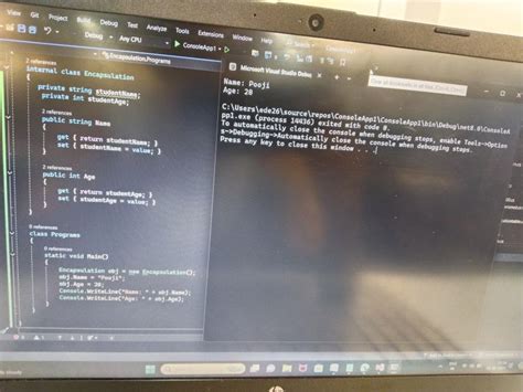 Exploring Encapsulation In C Poojitha Ede Posted On The Topic Linkedin