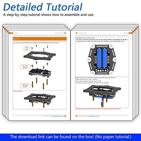 Freenove Hexapod Robot Kit Compatible With Arduino Ide App Remote Control Walking Crawling