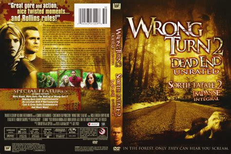 Wrong Turn 2 Dead End Unrated R1 Dvd Cover Dvdcovercom