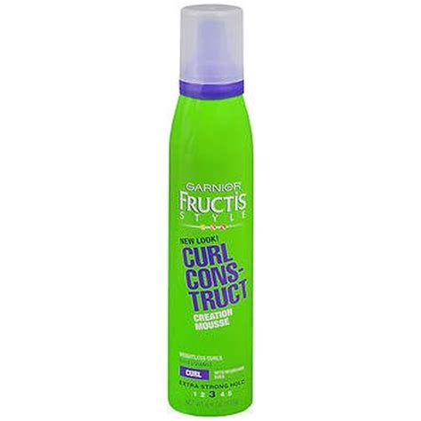Garnier Fructis Style Curl Construct Creation Mousse Curly Hair 6 8 Oz Pack Of 2