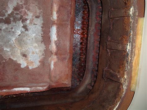 Rust In Five Year Old Boiler Heating Help The Wall