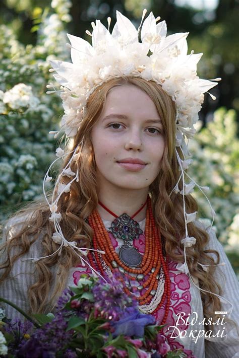 Український весільний вінок Folk Fashion Beauty Girl Fashion