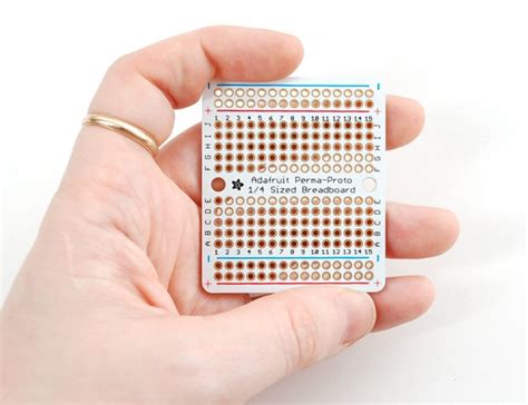 Back In Stock Adafruit Perma Proto Quarter Sized Breadboard Pcb 3