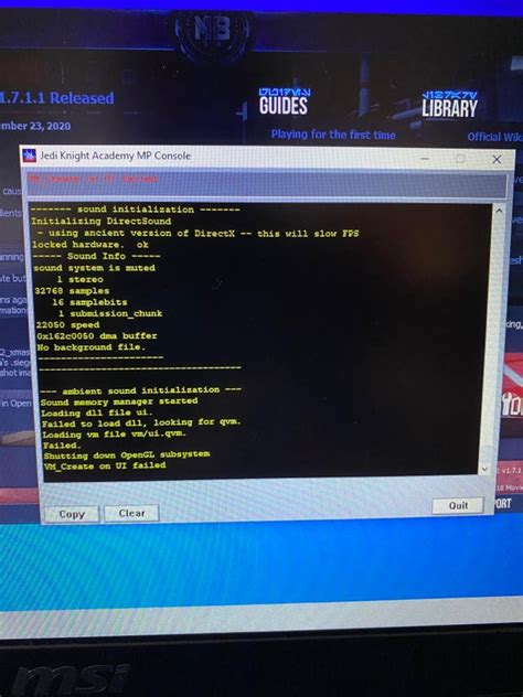 Technical Issue Game Keeps Crashing And I Keep Getting This Error