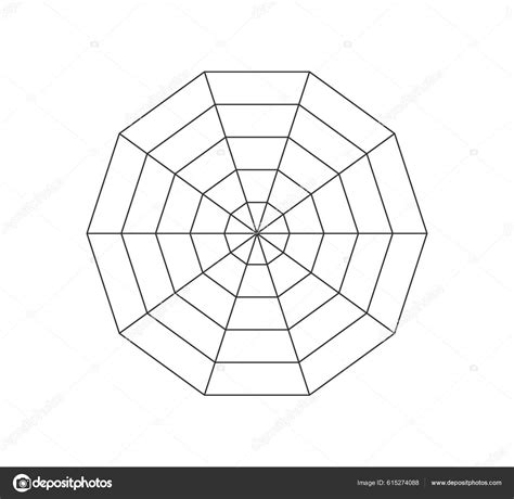 Decagon Outline