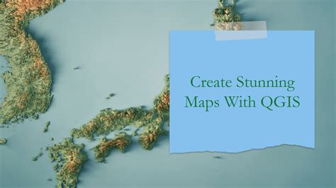 Draw High Quality Maps Using Qgis A Step By Step Process