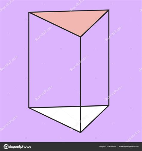 Isometric Triangular Prism Geometric Shape Stock Vector By ©annie80666