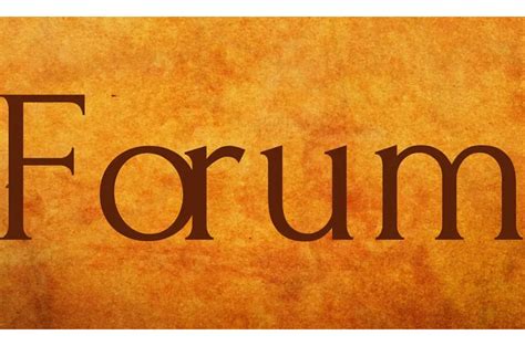 Forum Font Creative Fonts