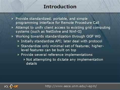 Overview Of Grid RPC A Remote Procedure Call