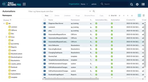 User Interface Overview Resolve Documentation