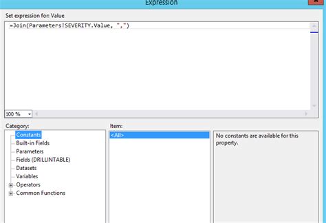 Solved Ssrs Shell Passing Multi Value String Parameter Experts