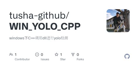 github tusha github win yolo cpp windows下c 调用dll进行yolo检测