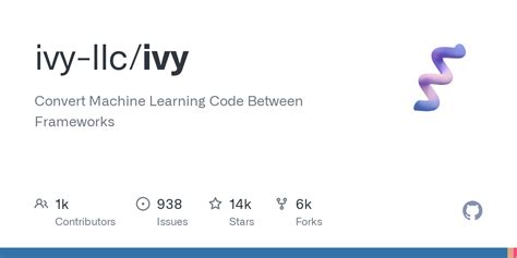 Github Ivy Llcivy Convert Machine Learning Code Between Frameworks