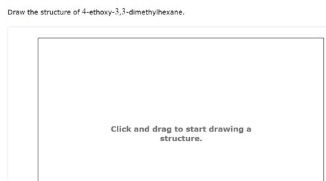 Solved Draw The Structure Of