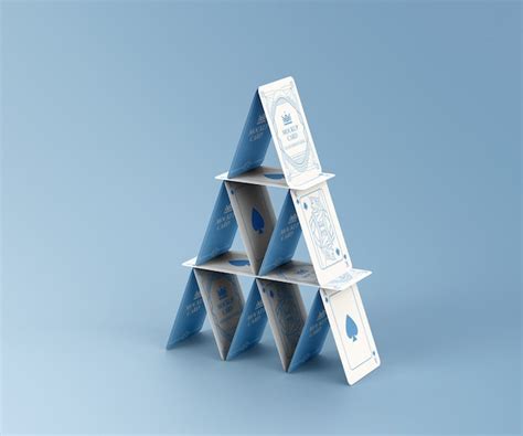 Premium Psd 3d Rendering Of Cards Game Mockup