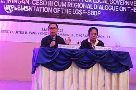 Dilg Usec Iringan To Lgus Good Governance Convergence Of Lgu Efforts