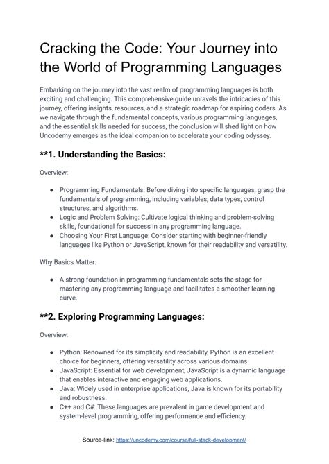 ppt cracking the code your journey into the world of programming