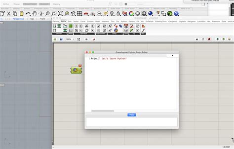 Grasshopper Python Component Question Grasshopper McNeel Forum