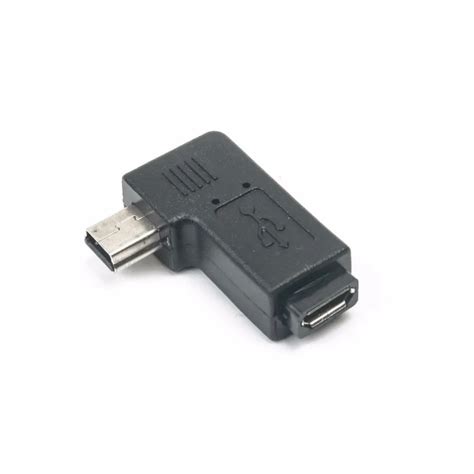 Right Angle Mini Usb Male To Micro Usb Female Adapter In Data Cables From Consumer Electronics