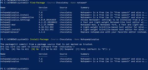 Windows Administration With Powershell 11 Package Management