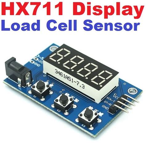 Hx711 Weight Sensor Load Cell Pressure Sensor Weighing Electronic Scale Module Digital Tube