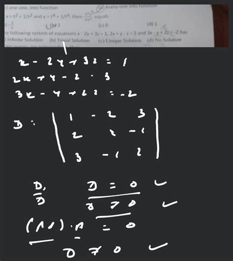 C One One Into Function A Many One Into Function Xt 2 1 T 2 An