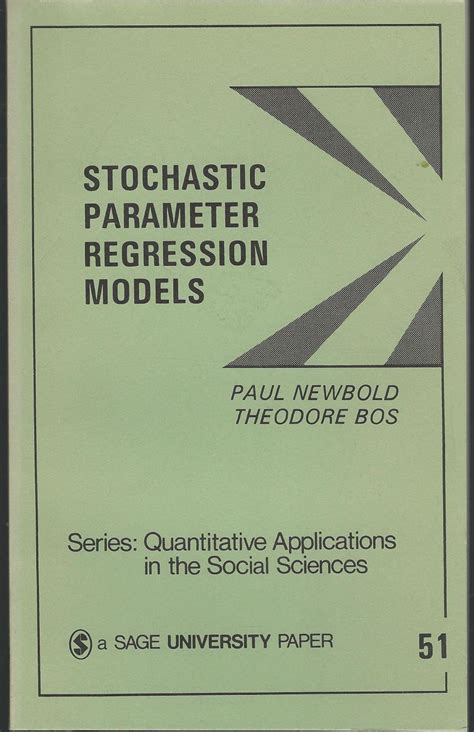 Stochastic Parameter Regression Models Qualitative Applications In The Social Sciences Series