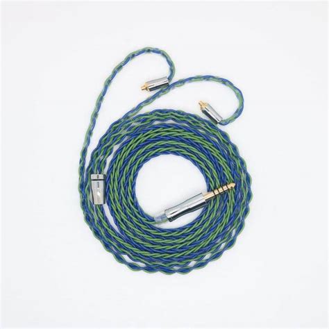 Xinhs 8 Cores 5n Occ Green Blue Candy Cable 3 5 2 5 4 4mm Plug With Mmcx 0 78mm Qdc Tfz For