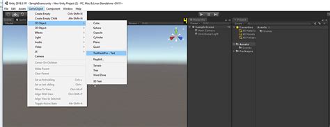 Unity 20183 After Importing Tmp Essentials Overrides Show Tmp Entries You Cant Get Rid Of