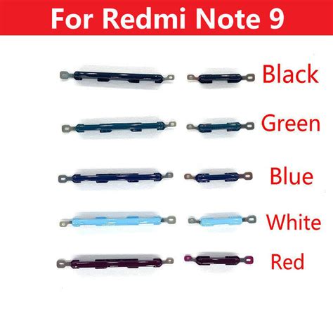 For Xiaomi Redmi Note Power Button ON OFF Volume Up Down Side Button Key Shopee Philippines