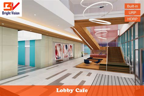 Lobby Cafe 3d 주변환경 Unity Asset Store