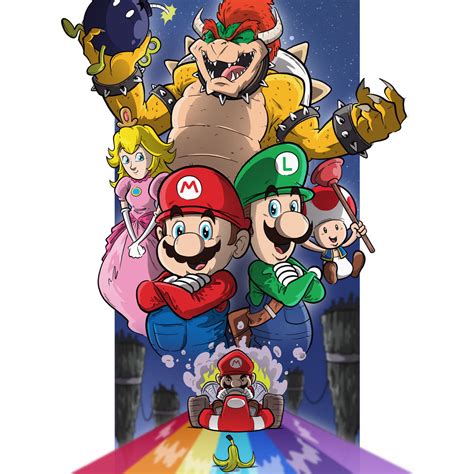 Super Mario Bros Fanart By Priem85 On Deviantart