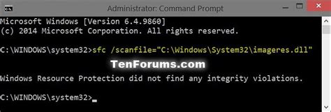 Run Sfc Command In Windows 10 Tutorials
