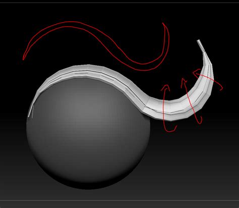 I Have Question Of Curve Brush ZBrushCentral