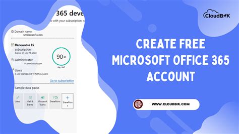Free Office 365 Account Get Microsoft 365 Developer Account💎 Sinta A