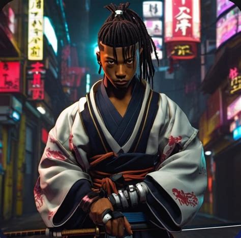 Coryxkenshin In Cyberpunk White And Red Ai Fanart Rcoryxkenshin