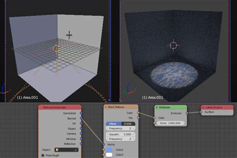 Texturing Correct Vector Input To Map Texture Light In Cycles Blender Stack Exchange