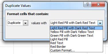 How To Color Duplicate Values Or Duplicate Rows In Excel