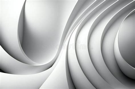 White Modern Design Creative Digital Illustration Abstract Textures
