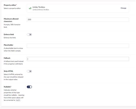 Allow Properties To Be Nullable · Umbraco Umbraco Cms · Discussion 13816 · Github