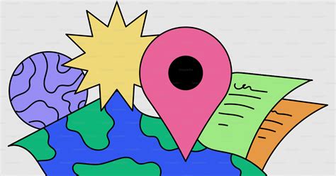 The Image Shows A Location Pin On A Map Vector Map Image On Unsplash