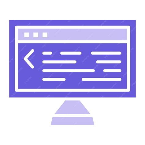 Premium Vector Code Terminal Vector Illustration