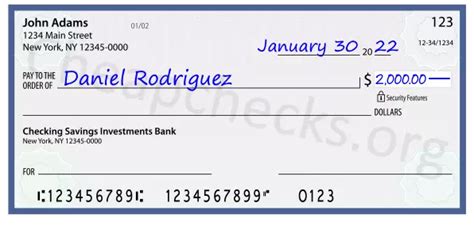 How To Write A Check For 2000 Dollars Cheap Checks