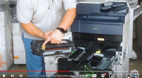 How To Replace The Fuser In The Xerox Primelink C9065 C9070 C60 C70 Printers Stp Texas