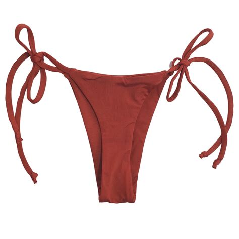 Biquíni Calcinha Basic Licor Glow Lacinho Brava Beachwear