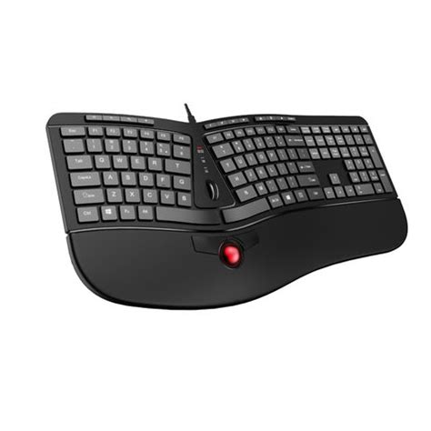 China Ergonomic Wired Trackball Keyboard Office Desktop For Computer On Global Sources Keyboard