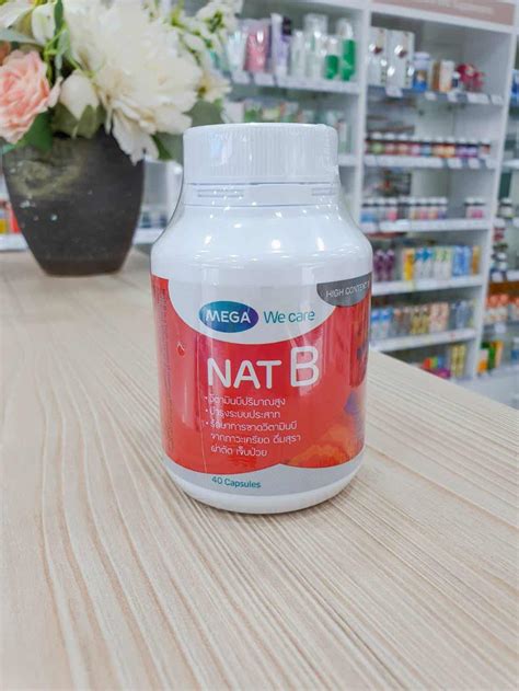 Mega Nat B 40 เม็ด