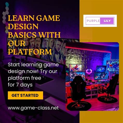 Learngamedev Gamedesign Gamecreator Purple Lily Bv