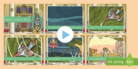 Hindu Creation Story Powerpoint Ks2 Mythology Resources